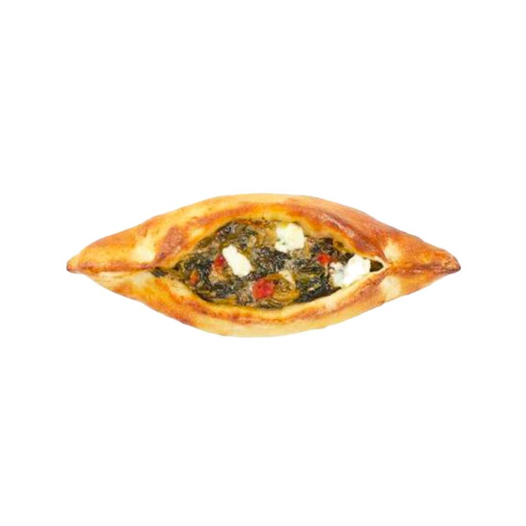 Mini Pide with Spinach and Mozzarella - R&B Food